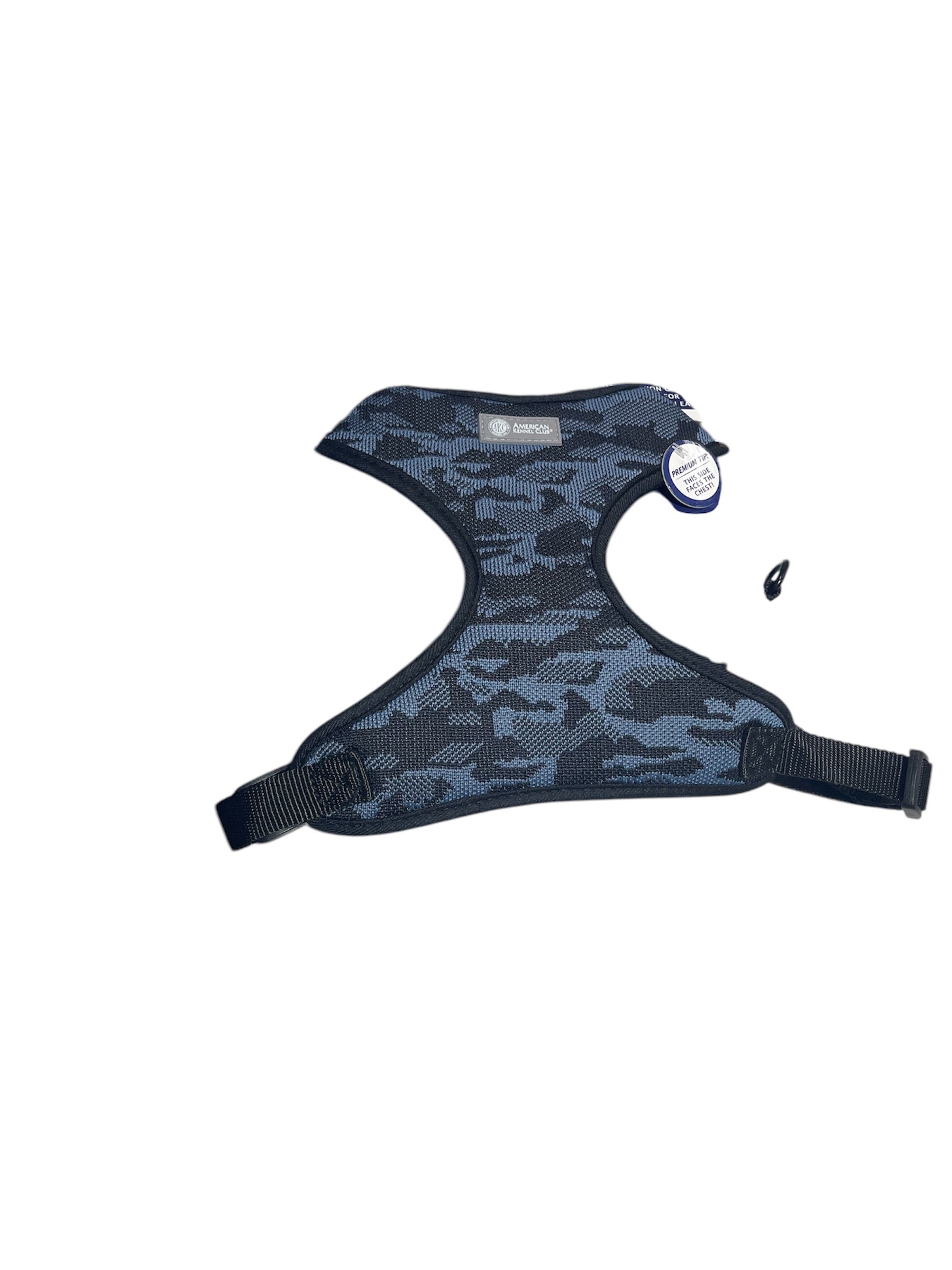 AKC harness blue - black color – Valston's Pet Supplies