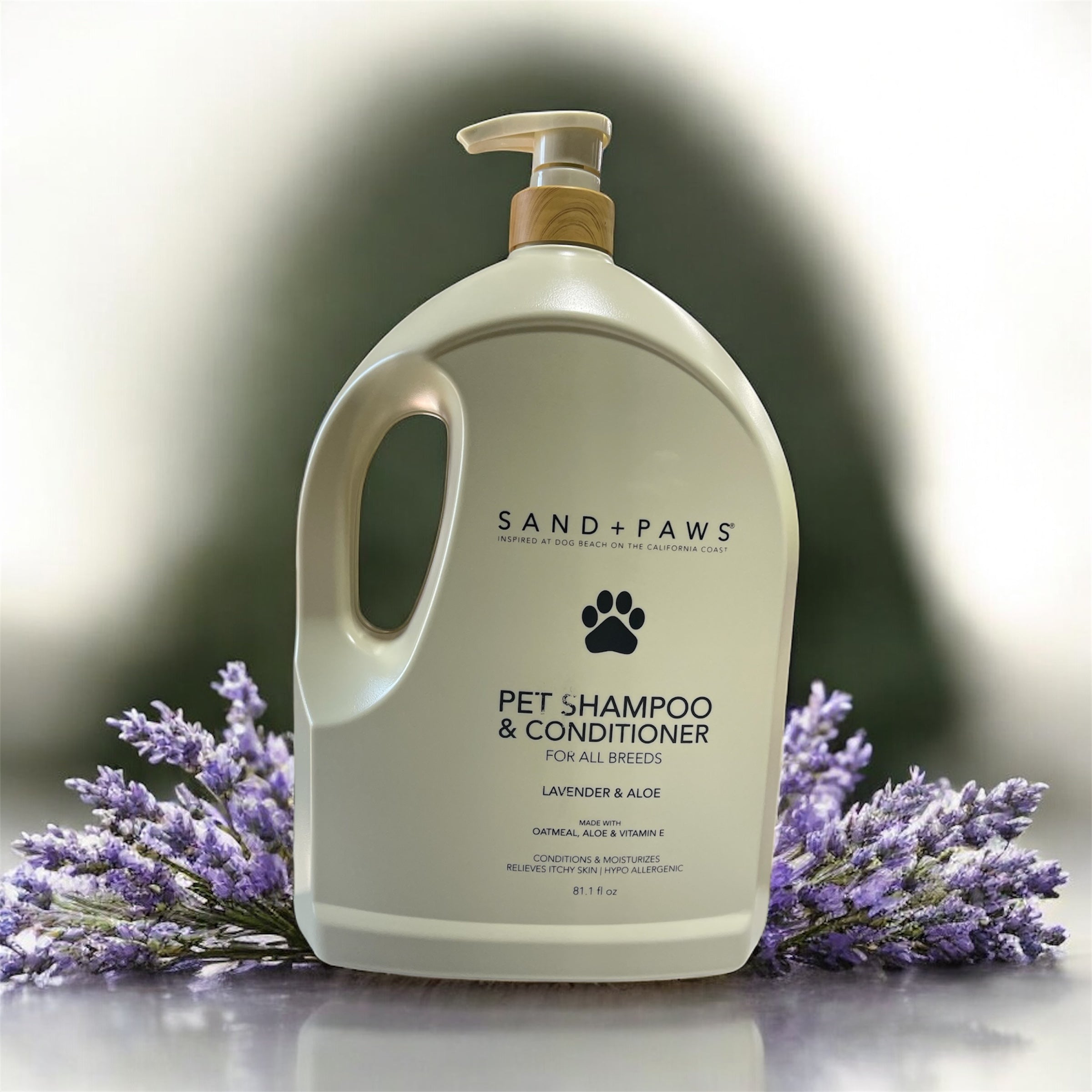 sand and paws pet shampoo and conditioner lavander and aloe 81.1 fl oz ...